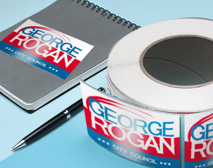 Make Your Own Campaign Stickers