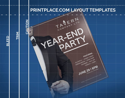 Silk Flyers - Print Templates - Free Download | PrintPlace